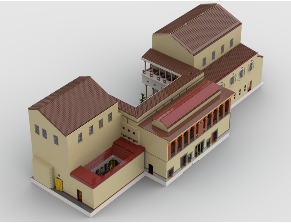 LEGO MOC Imperial Palace Domus Flavia at the Palatin Hill by Tarant57 ...