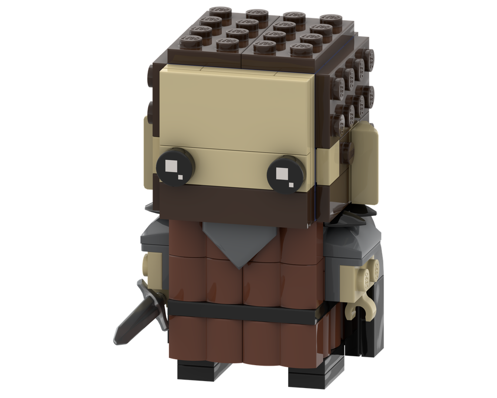 LEGO MOC Robb Stark Game of Thrones Brickheadz by cuch201 | Rebrickable ...