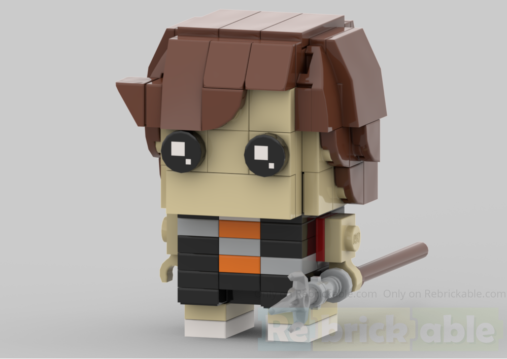 LEGO MOC-213105 Ken Amada BrickHead - Persona 3 Reload by ...