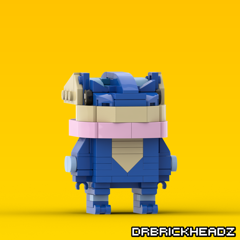 LEGO MOC Greninja Brickheadz by DrBrickheadz | Rebrickable - Build with ...