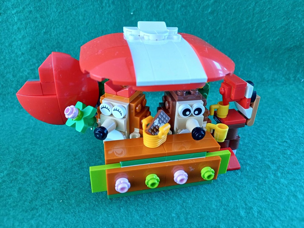 LEGO MOC Coffee Stand by sDzv | Rebrickable - Build with LEGO