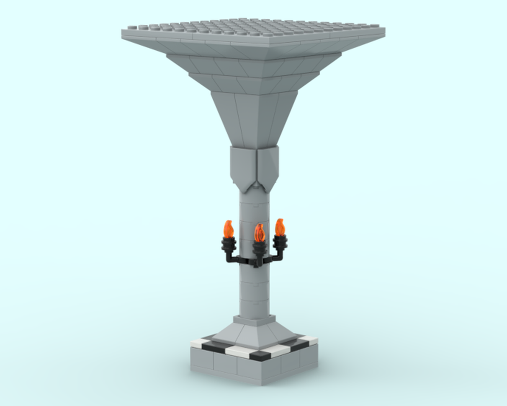 LEGO MOC Gothic Pillar by Castle_Builder | Rebrickable - Build with LEGO