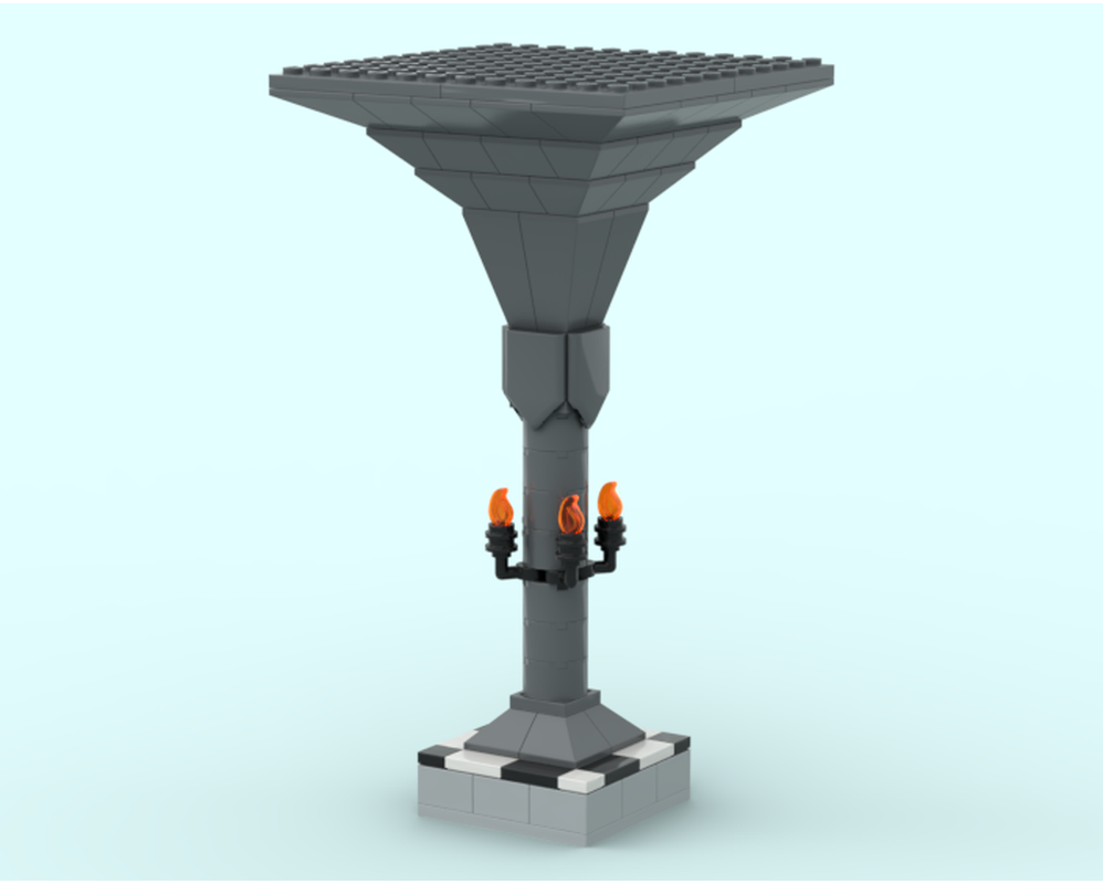 LEGO MOC Gothic Pillar by Castle_Builder | Rebrickable - Build with LEGO