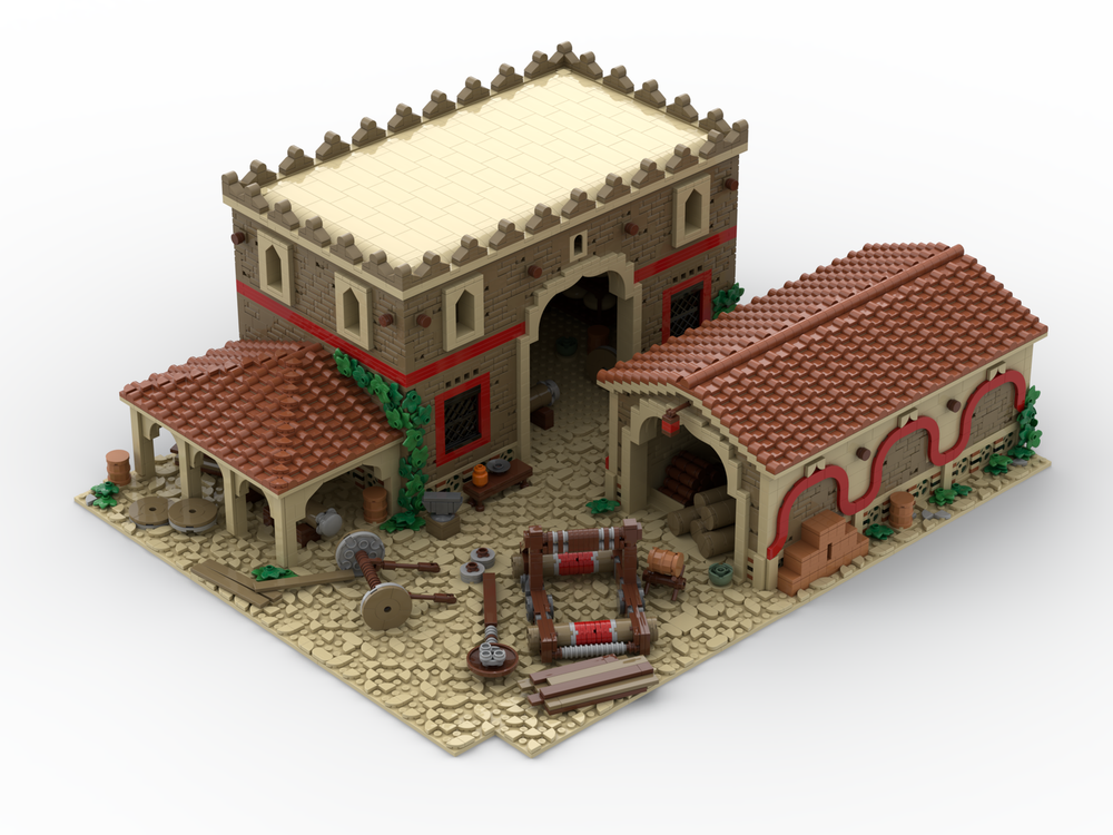 LEGO MOC Age of Empires - Siege Workshop (Middle Eastern) by magurean ...