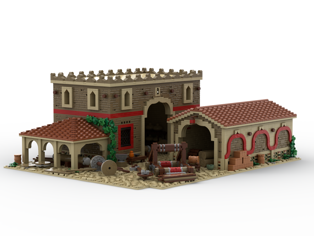 LEGO MOC Age of Empires - Siege Workshop (Middle Eastern) by magurean ...