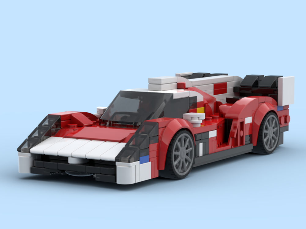 LEGO MOC 2021 Scuderia Cameron Glickenhaus SCG 007 LMH #708 Glickenhaus ...