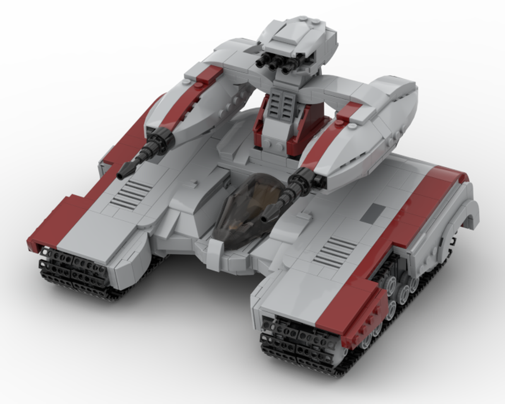 LEGO MOC T4-B Heavy Tank by T3MOCs | Rebrickable - Build with LEGO
