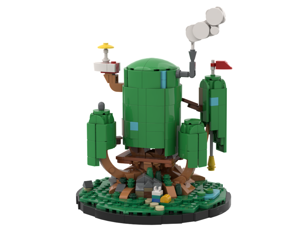 LEGO MOC-213147 Adventure Time: The Treehouse | Micro World Series: 1 ...