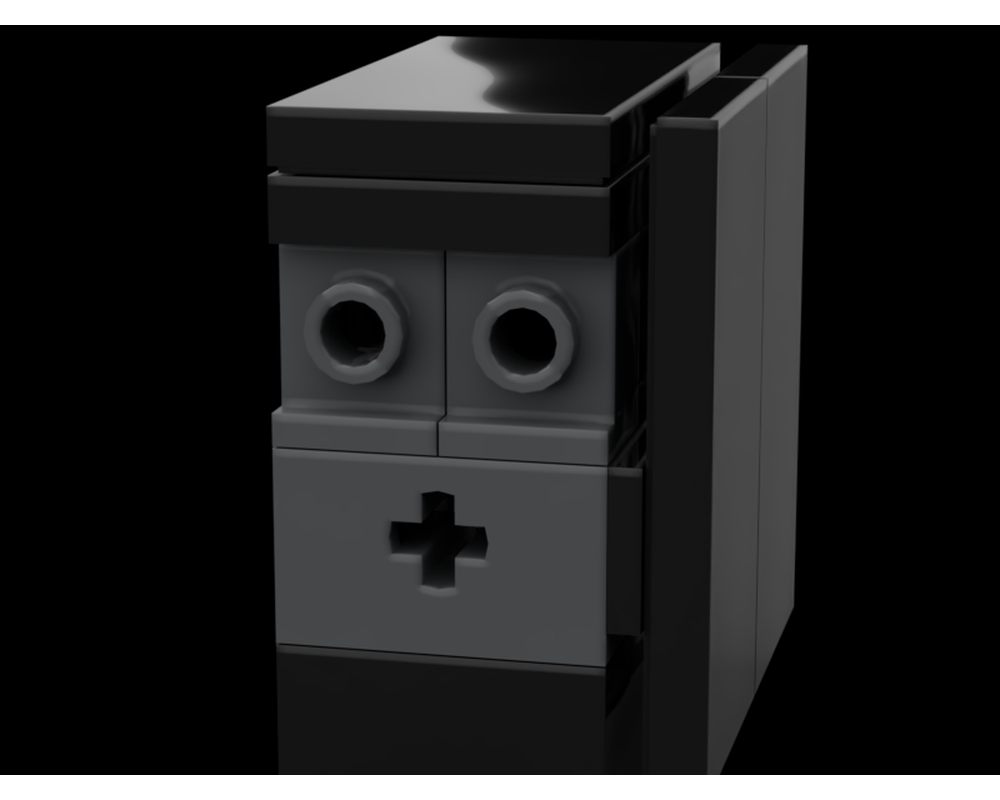 LEGO MOC A lil' computer by joris_studios | Rebrickable - Build with LEGO