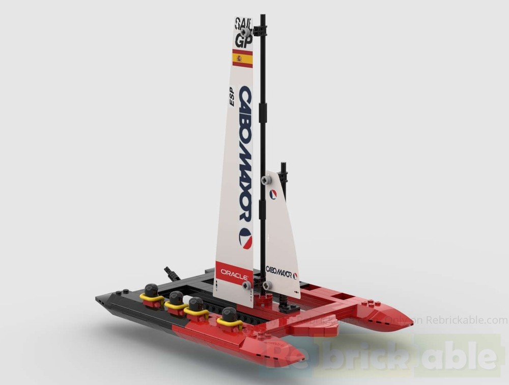 LEGO MOC F50 SailGP by fcarrasco | Rebrickable - Build with LEGO