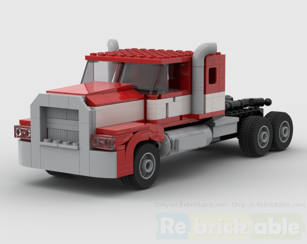 LEGO MOC Kenworth T400 by WH_Builds | Rebrickable - Build with LEGO
