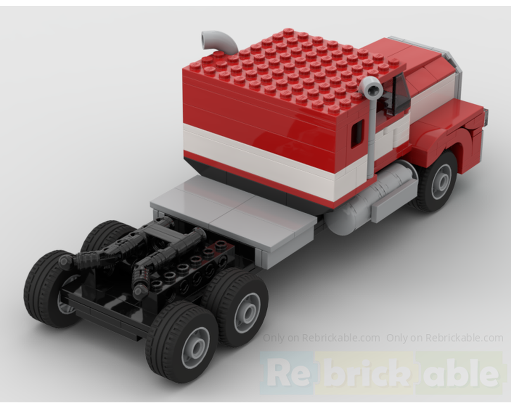 LEGO MOC Kenworth T400 by WH_Builds | Rebrickable - Build with LEGO