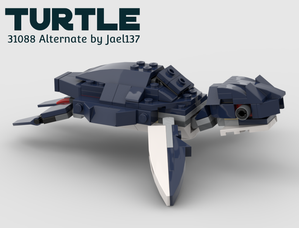 LEGO MOC Turtle 31088 alternate by jael137 | Rebrickable - Build with LEGO