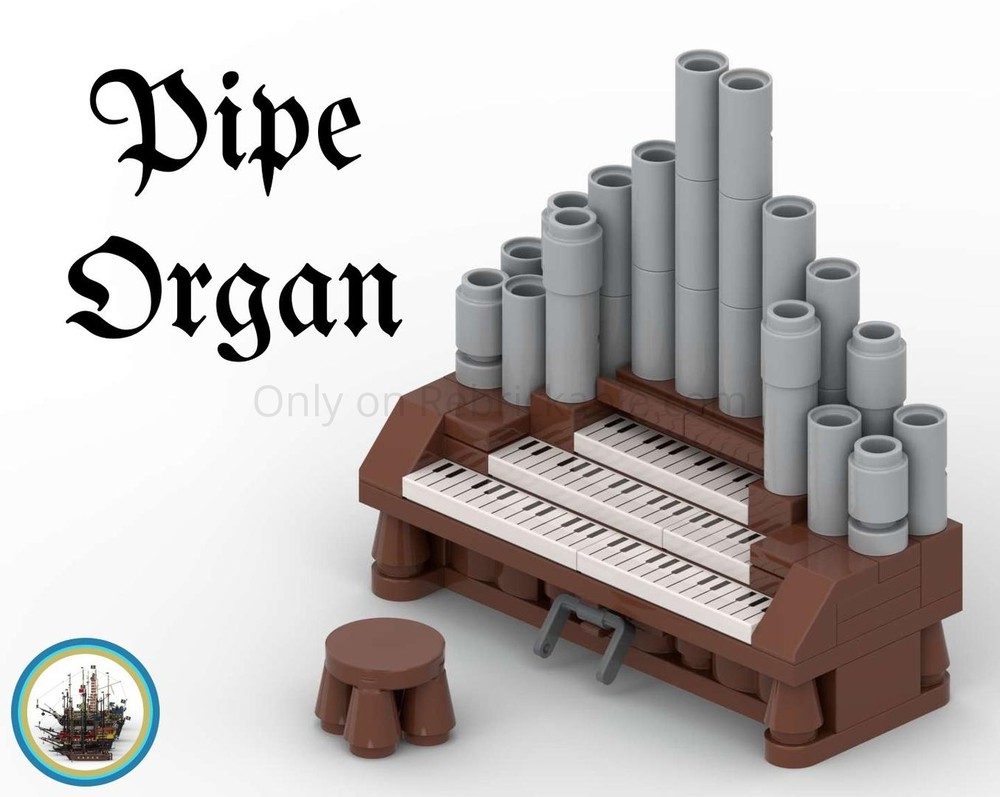 LEGO MOC Pipe Organ by The Pirate Shipwright | Rebrickable - Build with ...