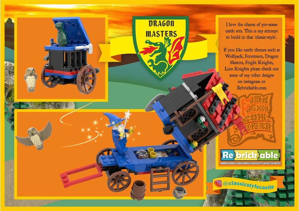 LEGO MOC Conjuring Caravan by classicstylecastle | Rebrickable - Build ...