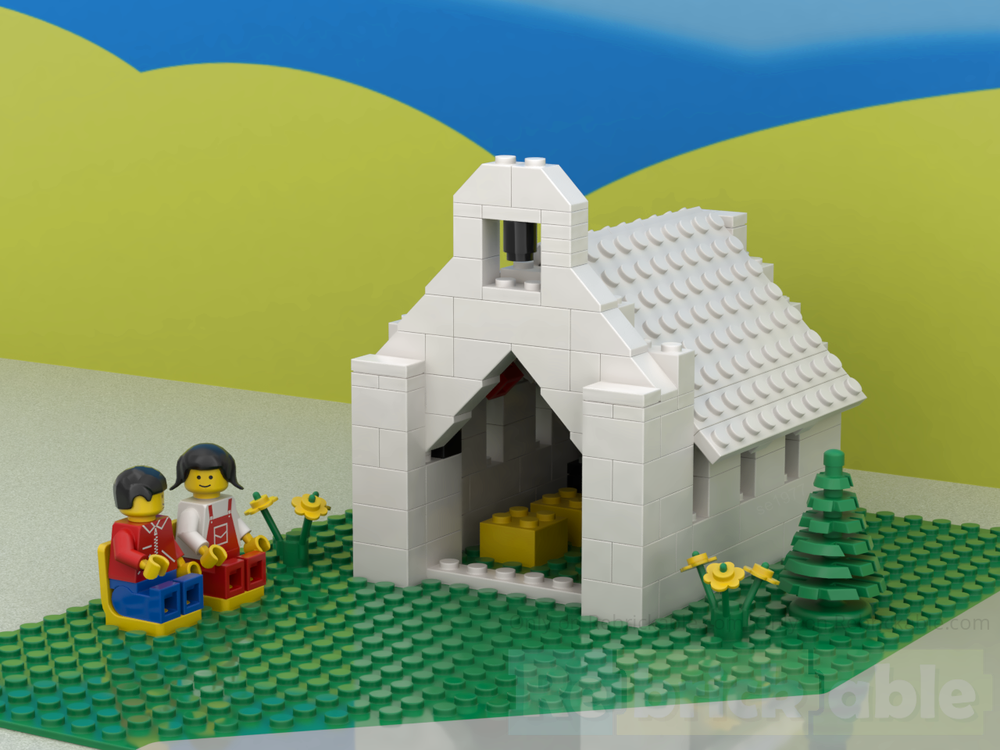 LEGO MOC 6380 Chapel by se1977 | Rebrickable - Build with LEGO