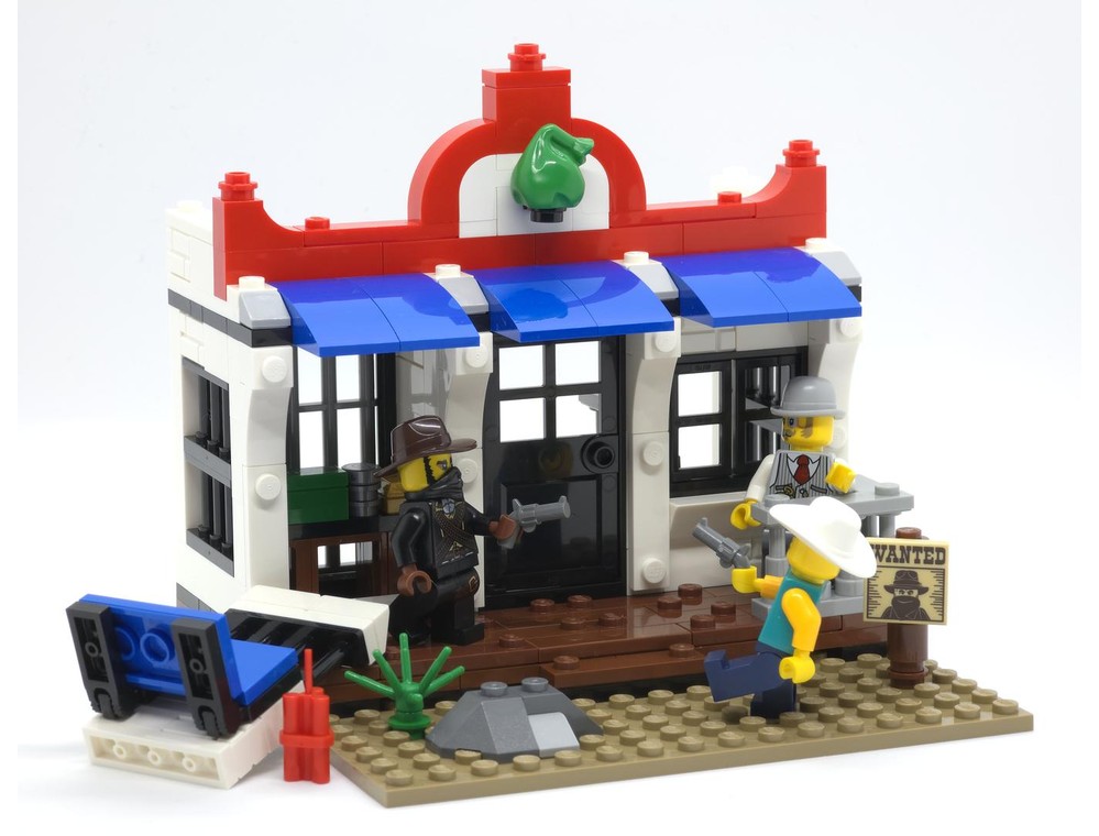 LEGO MOC Gold City Bank by edwardpulleyn | Rebrickable - Build with LEGO
