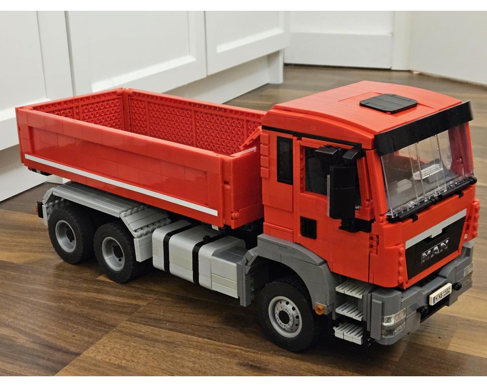 LEGO MOC-213169 MAN TGS 6x4 threeside tipper truck by Matthias74 ...