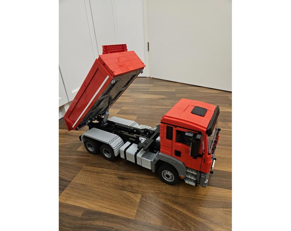 LEGO MOC-213169 MAN TGS 6x4 threeside tipper truck by Matthias74 ...