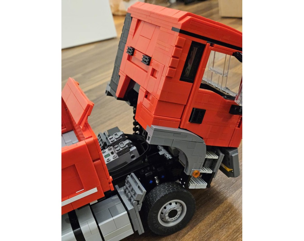 LEGO MOC-213169 MAN TGS 6x4 threeside tipper truck by Matthias74 ...