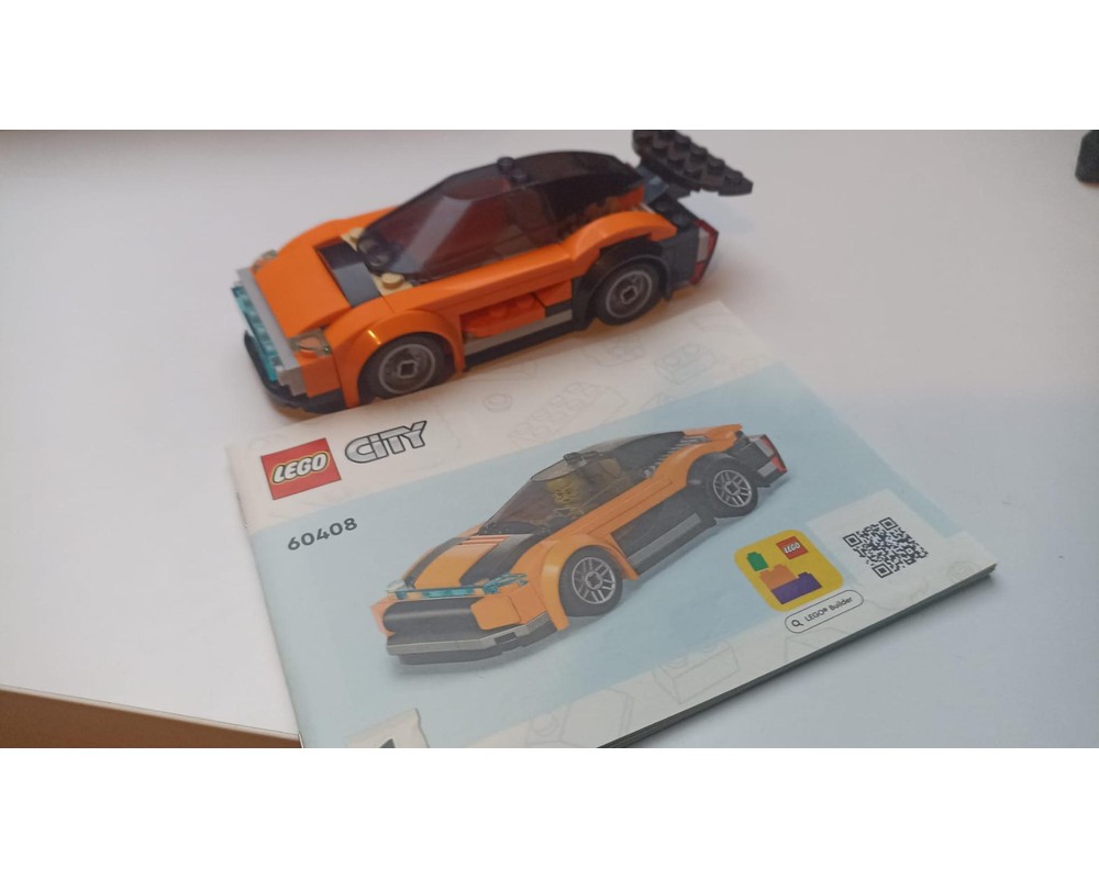 LEGO MOC Orange hypercar by Ktomek283 | Rebrickable - Build with LEGO