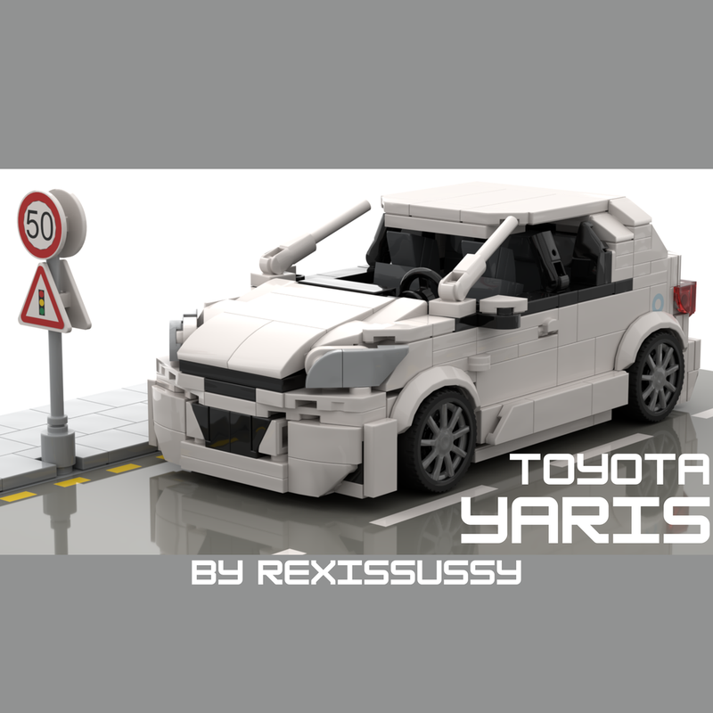 LEGO MOC Toyota Yaris 2013 by Rexissussy | Rebrickable - Build with LEGO