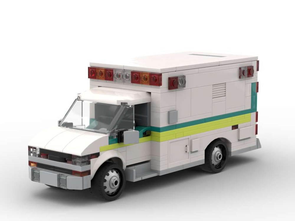 LEGO MOC Chevy Ambulance by Kraja87 | Rebrickable - Build with LEGO