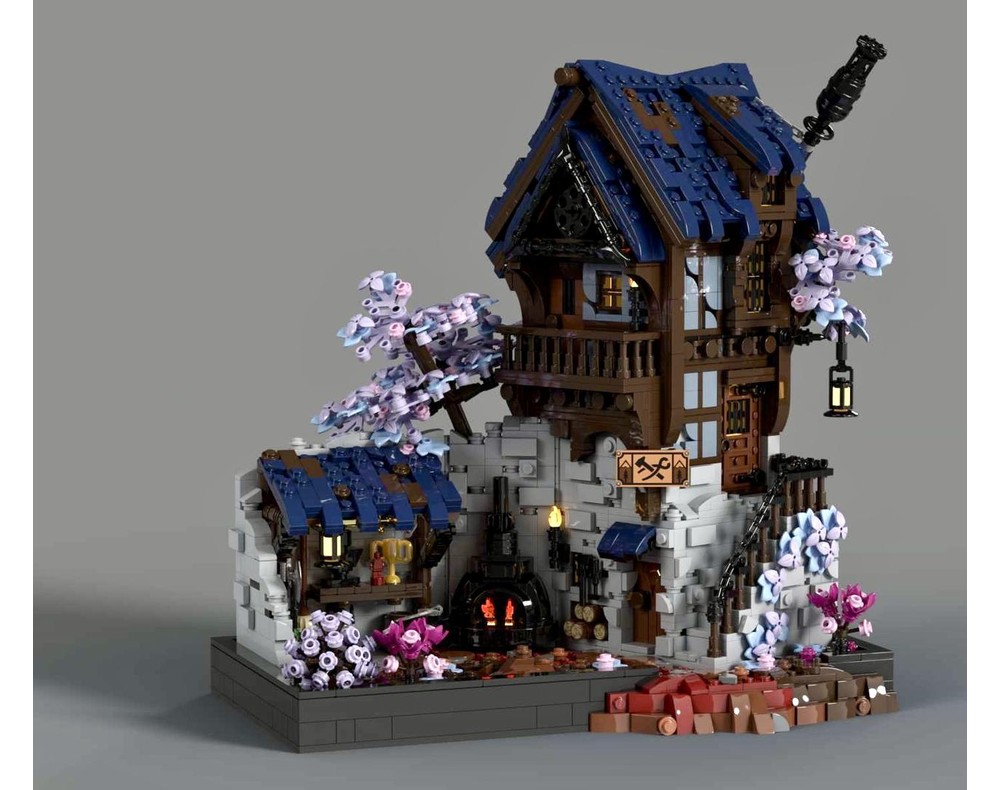LEGO MOC Blacksmith / Forge - Medieval Fantasy Display Series by ...