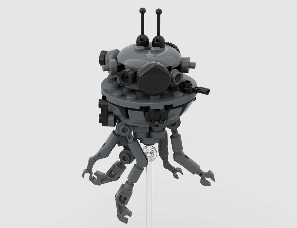 LEGO MOC Imperial Probe Droid by Fizzlley | Rebrickable - Build with LEGO