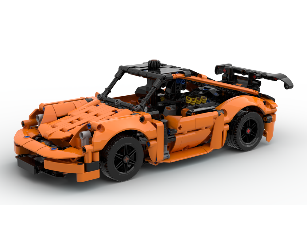 LEGO MOC 42196_Porsche_911 by dejata | Rebrickable - Build with LEGO