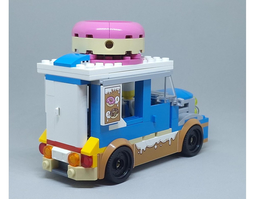 LEGO MOC 60452 Oldschool Donut Van by PeterSzabo | Rebrickable - Build ...