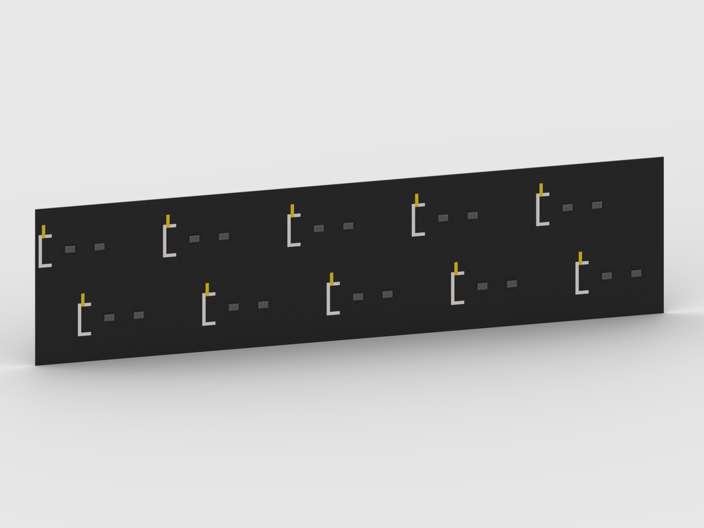 LEGO MOC Lego F1 Starting Grid Wall Display (Short Version) by Tman179 ...