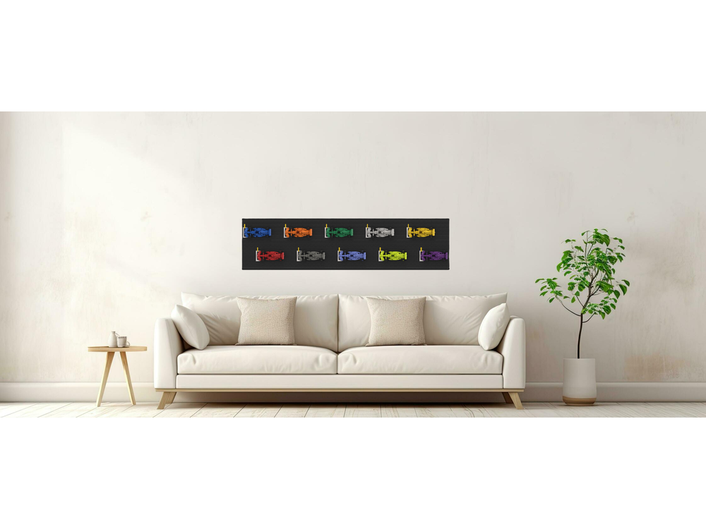 LEGO MOC Lego F1 Starting Grid Wall Display (Short Version) by Tman179 ...