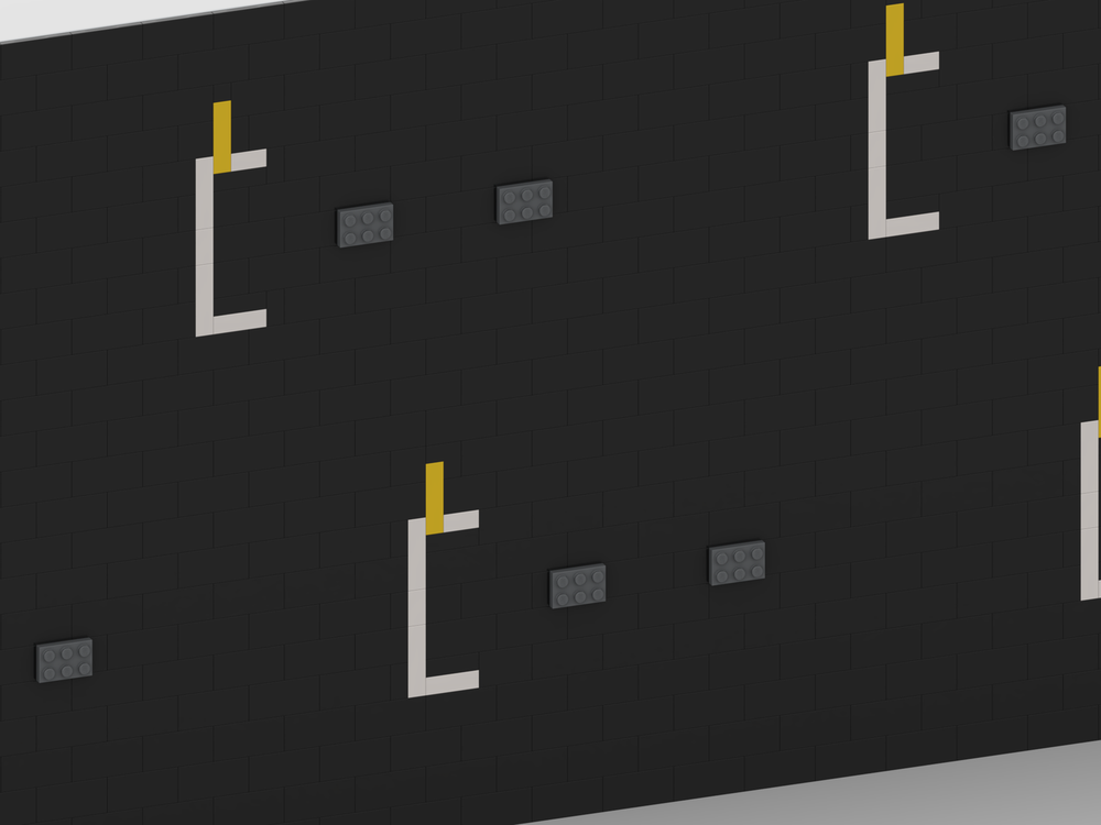 LEGO MOC Lego F1 Starting Grid Wall Display (Short Version) by Tman179 ...