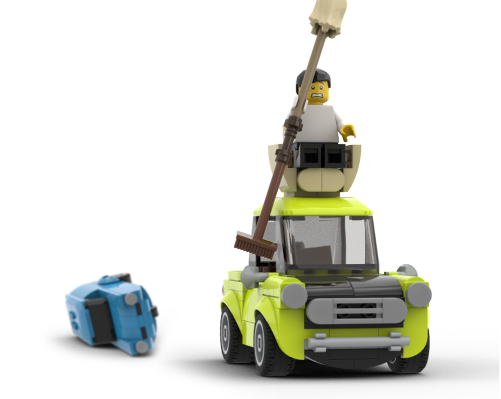 Lego Moc Mr Beans Mini By Pompiethom Rebrickable Build With Lego