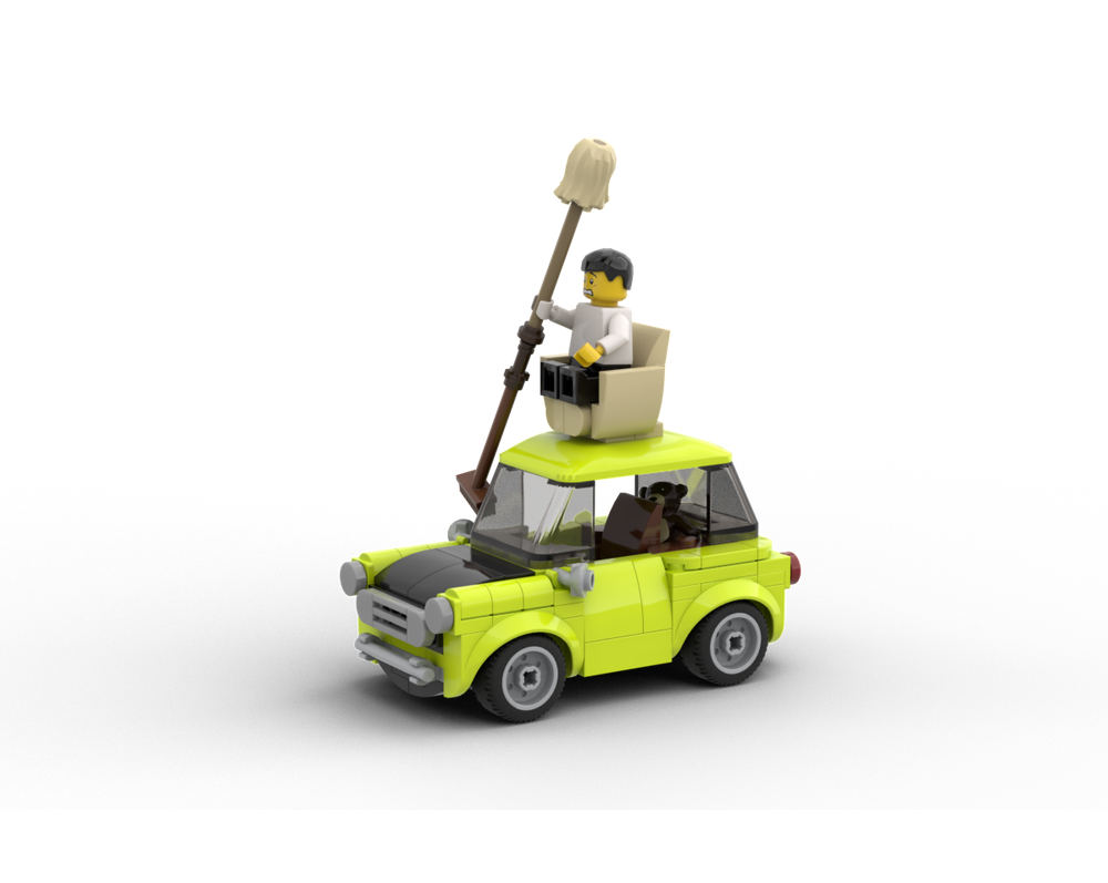 Lego Moc Mr Beans Mini By Pompiethom Rebrickable Build With Lego