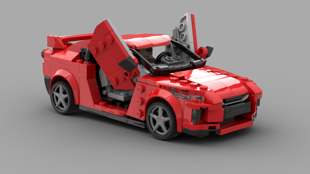 LEGO MOC Nissan GTR by Arthur_Ricane | Rebrickable - Build with LEGO