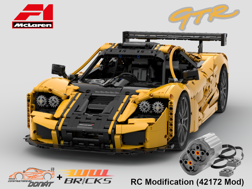 LEGO MOC-213205 McLaren F1 GTR RC Modification (without base ...