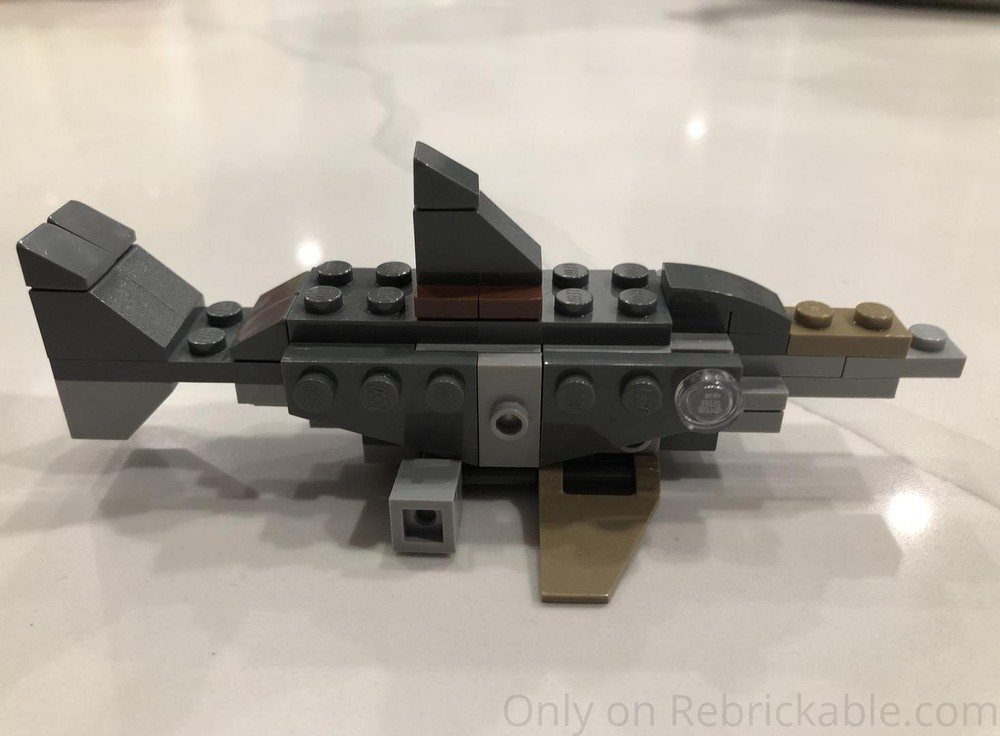 LEGO MOC Ichthyosaur by ERP | Rebrickable - Build with LEGO