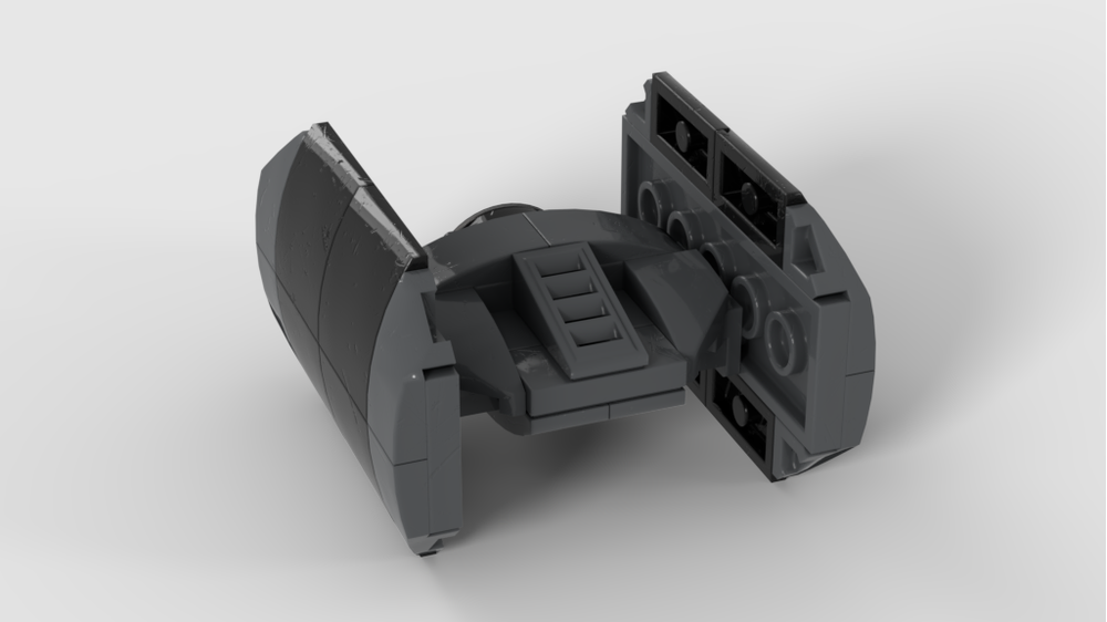 LEGO MOC mini Tie by AbvAvrgUndrAchvr | Rebrickable - Build with LEGO