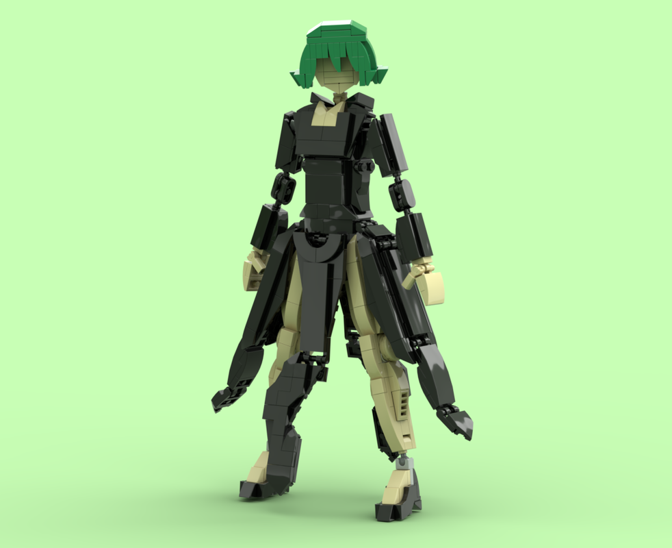 LEGO MOC Tatsumaki Big Scale(One Punch Man) by Teckbricks | Rebrickable ...