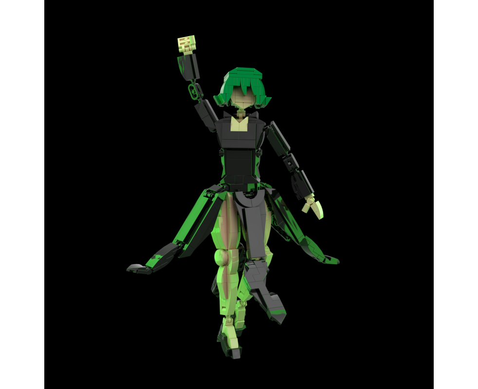 LEGO MOC Tatsumaki Big Scale(One Punch Man) by Teckbricks | Rebrickable ...