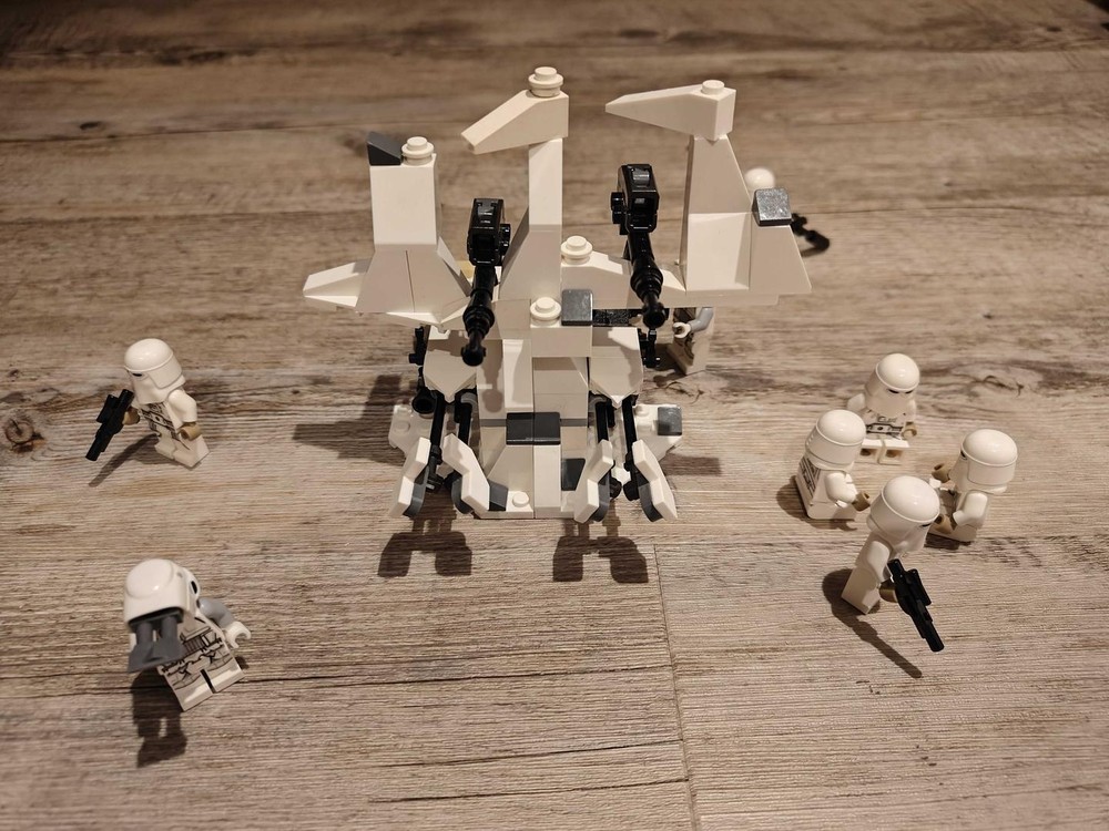 LEGO MOC "Hoth Snowtrooper makeshift camp" / Alternate Build of 2 x ...