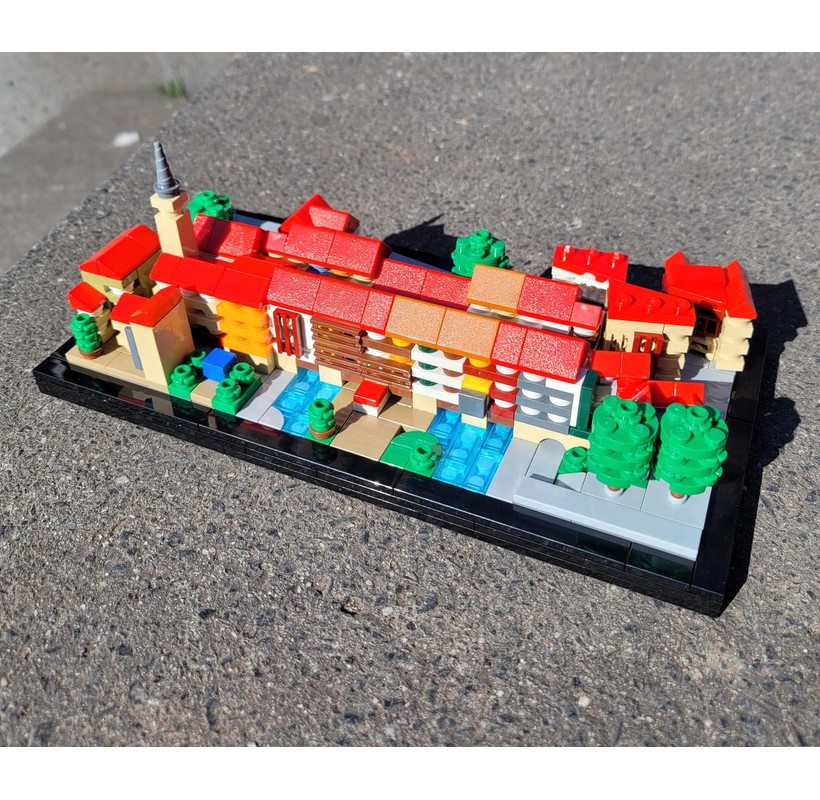 LEGO MOC-213242 Krämerbrücke, Erfurt, Germany by tralux21 | Rebrickable ...