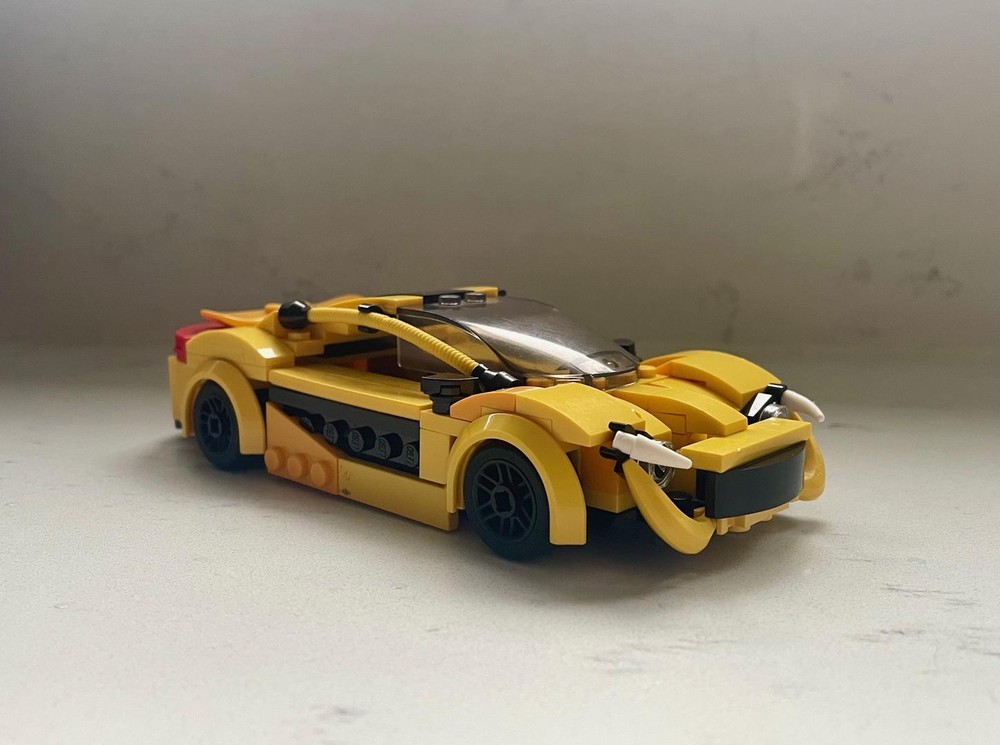 LEGO MOC Mclaren P1 8-stud wide by Riain | Rebrickable - Build with LEGO