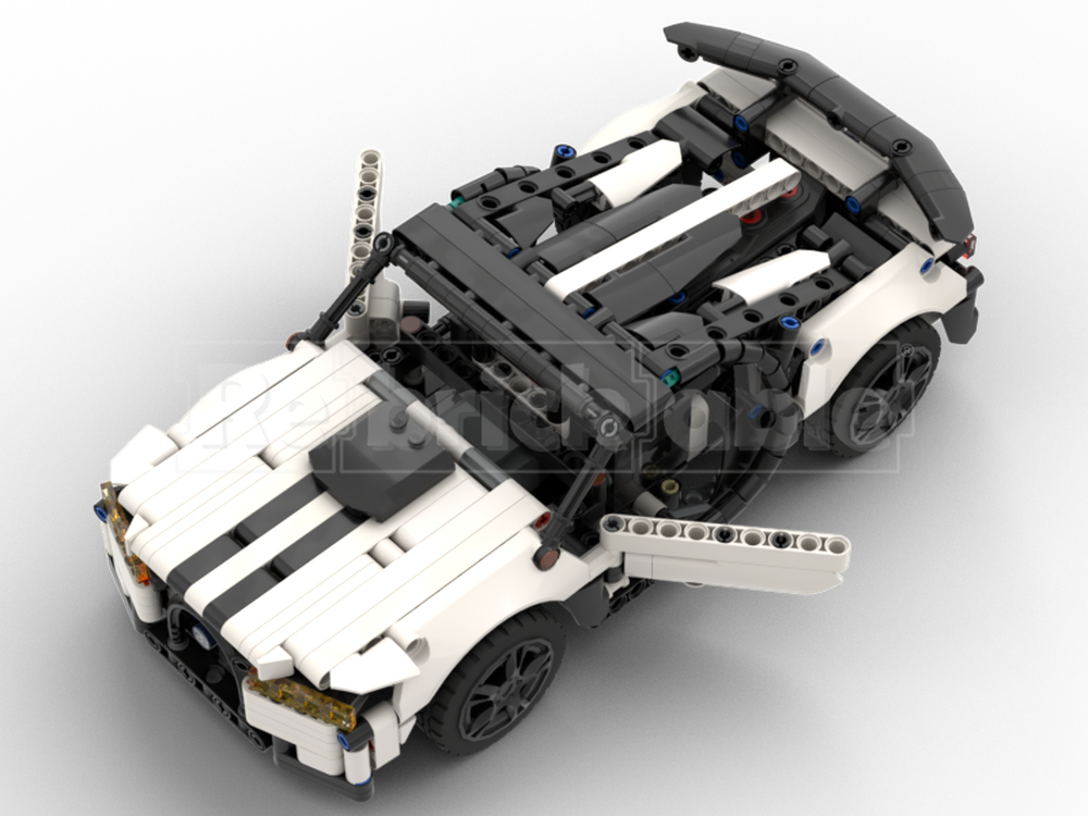 Lego Moc Bugatti Skyline Supercar Rc Custom Supercar By Technicrc