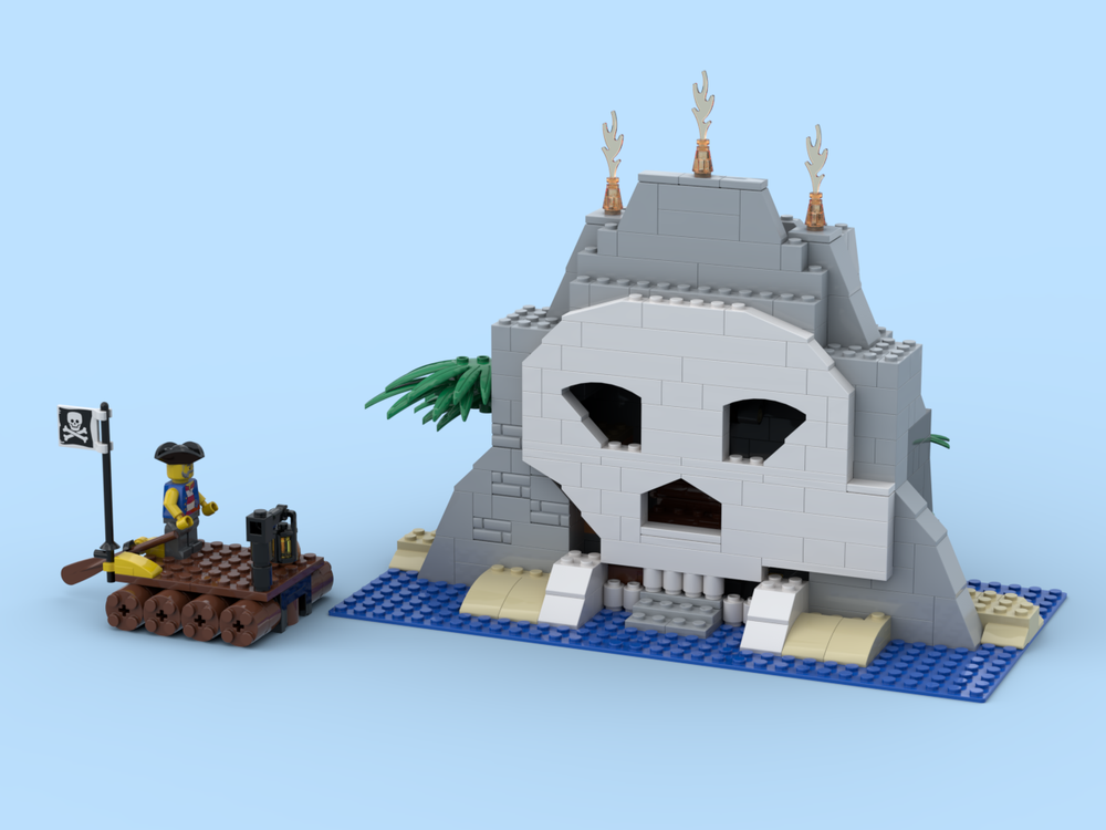 LEGO MOC Volcano Island (6248) by Denis-O | Rebrickable - Build with LEGO
