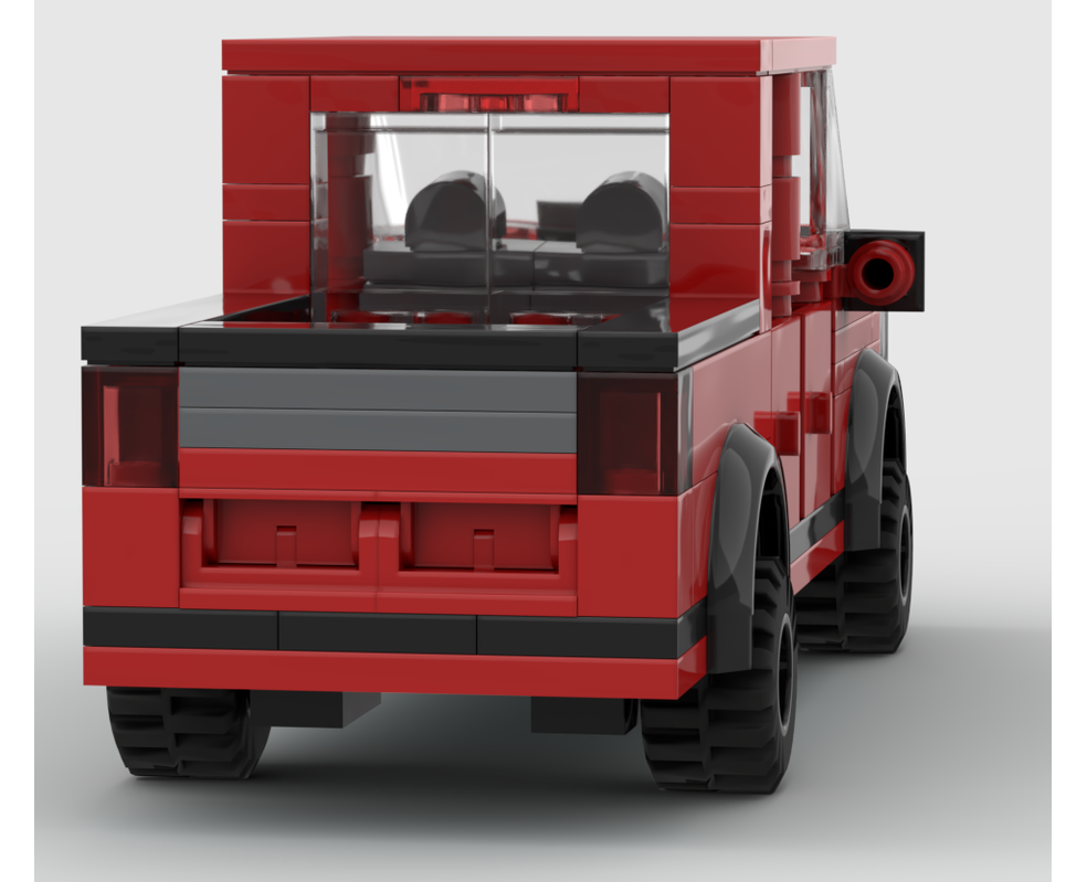 LEGO MOC Ford Raptor R by The Brickerman | Rebrickable - Build with LEGO