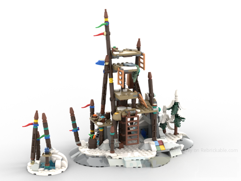 LEGO MOC-213279 Banuk camp (from horizon) by Pablow030 | Rebrickable ...