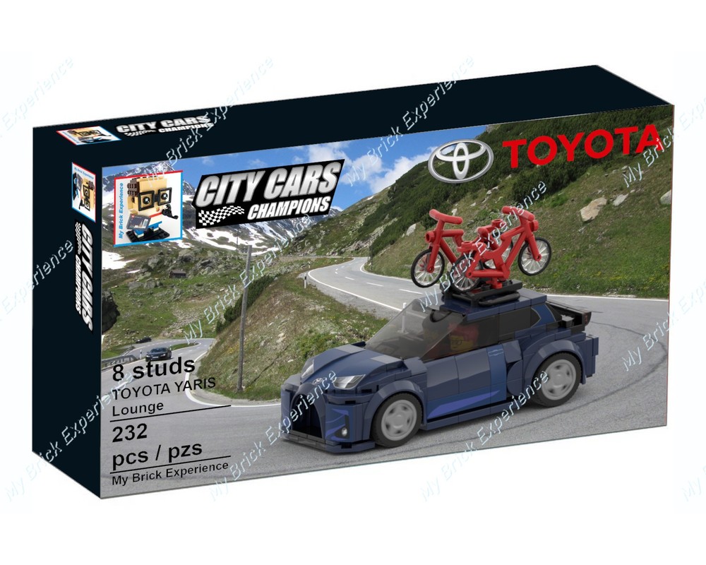 Lego Moc Toyota Yaris Lounge By Mybrickexperience Rebrickable Build